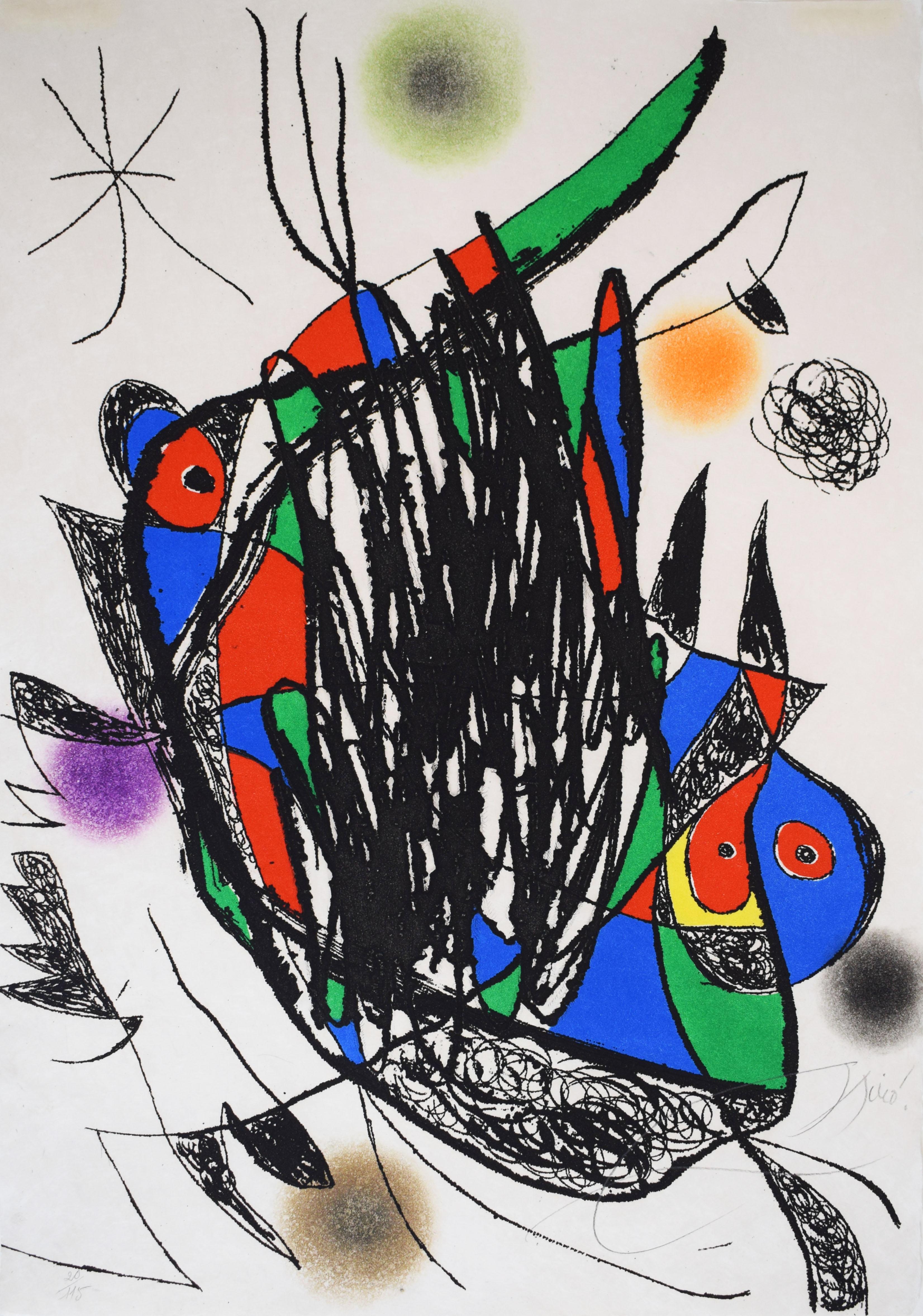 Joan Miró - The Suncatcher L'Attrape-soleil - Spanish Surrealism For ...