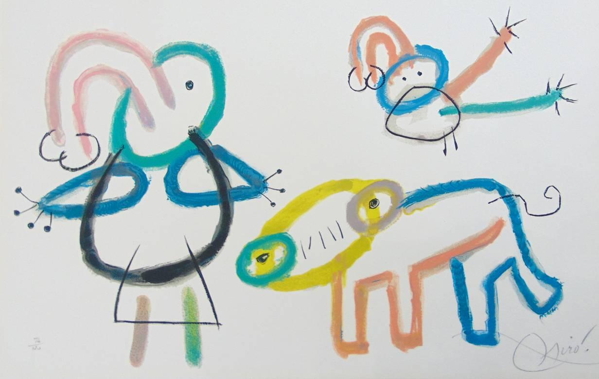 Joan Miró - Barcelona: XXV - Joan Miró, Print, Lithograph, Surrealism ...