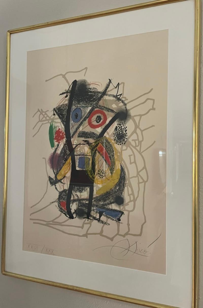 Joan Miró - Hommage à Hélion (Homage to Helion) at 1stDibs | helion ...