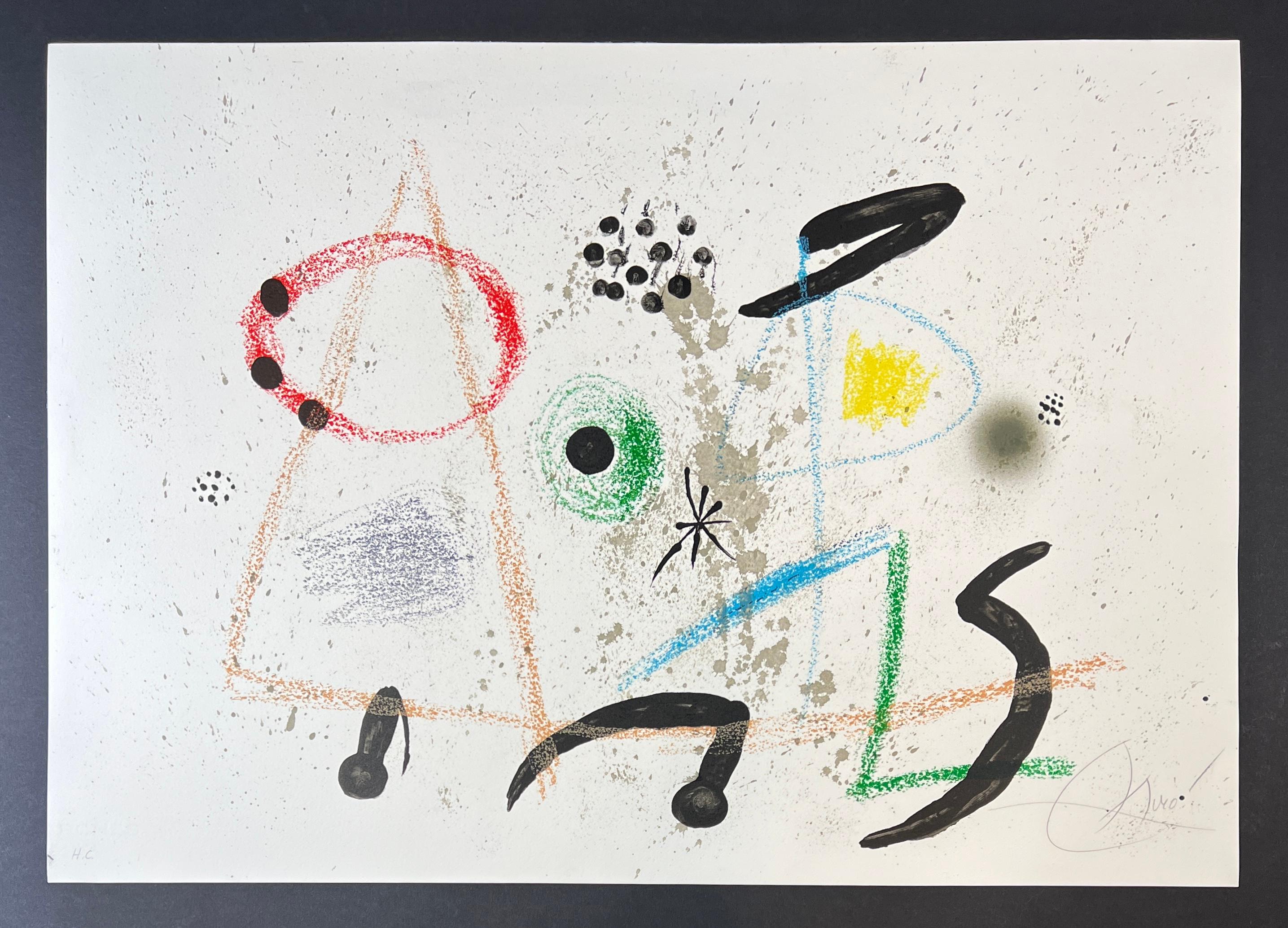 Joan Miró - Joan Miró ( 1893 – 1983 ) – hand-signed Lithograph on ...