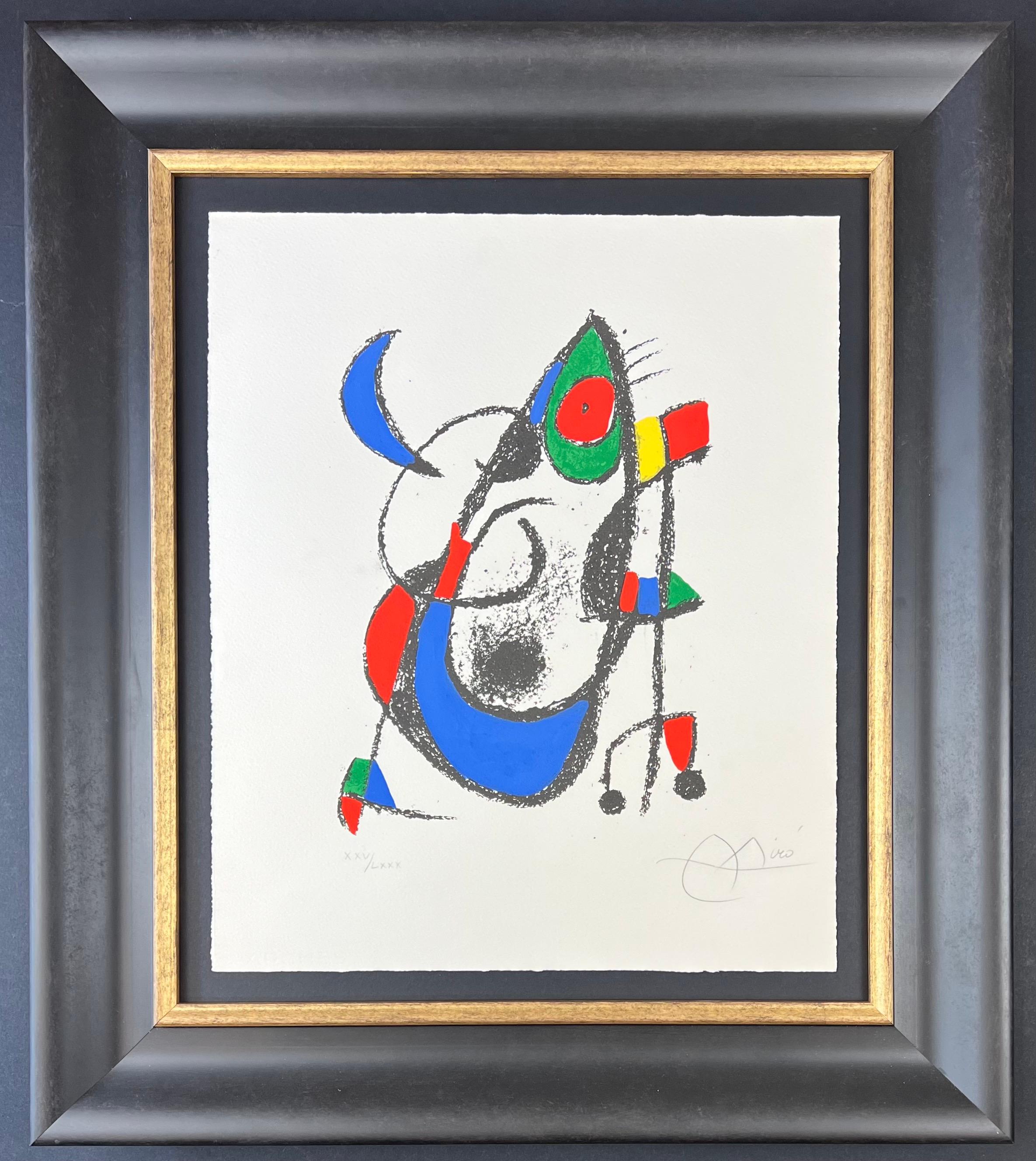 Joan Miró - Joan Miró ( 1893 – 1983 ) – hand-signed lithograph on ...