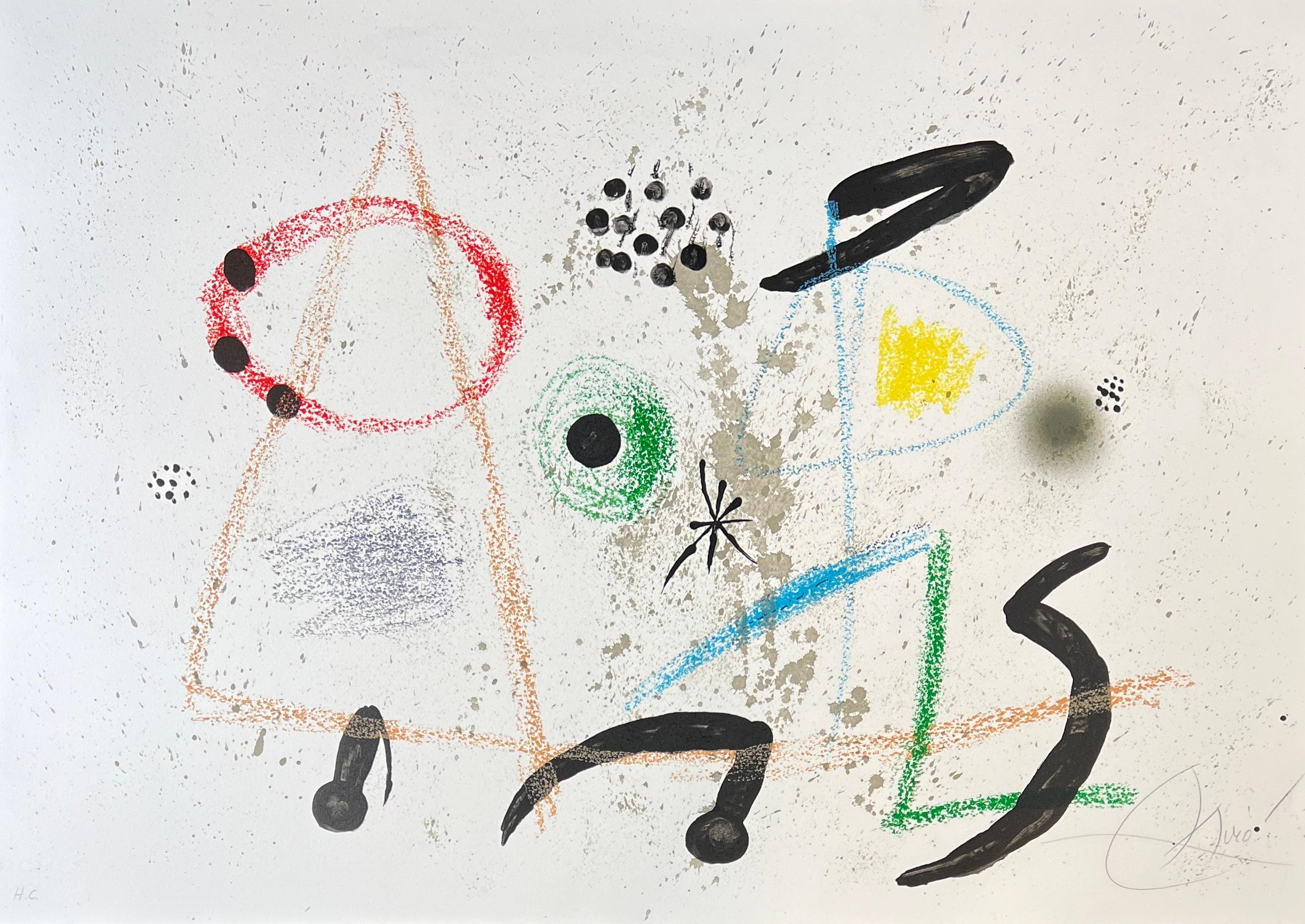 Joan Miró - Joan Miró ( 1893 – 1983 ) - hand-signed Lithograph on ...