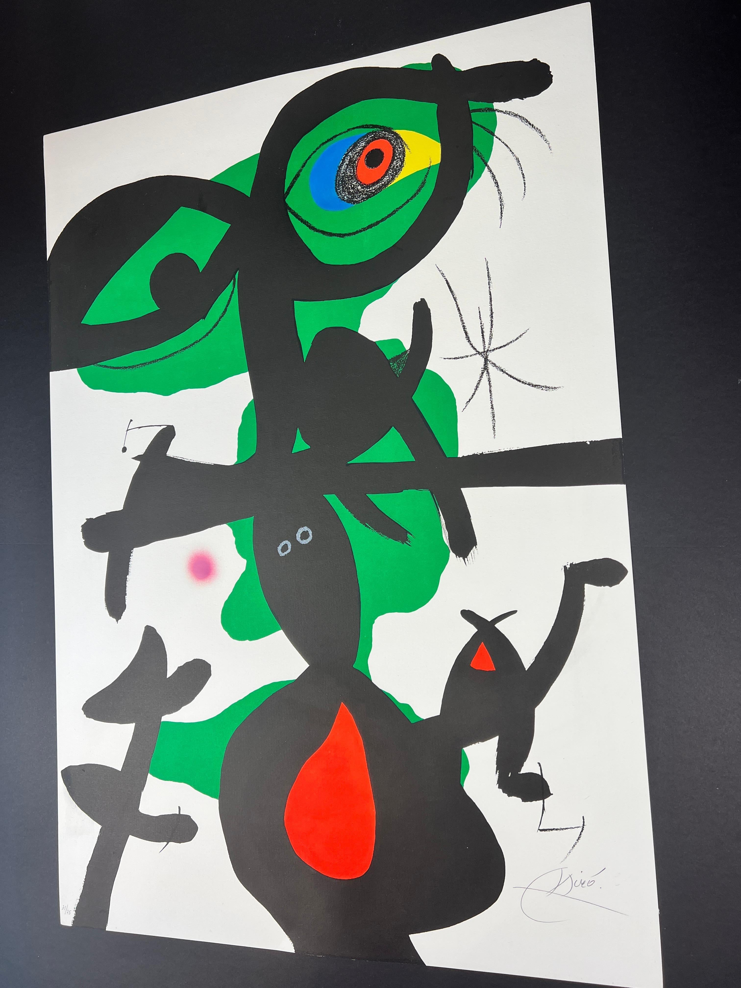 Joan Miró - Joan Miró ( 1893 – 1983 ) – hand-signed Lithograph on ...