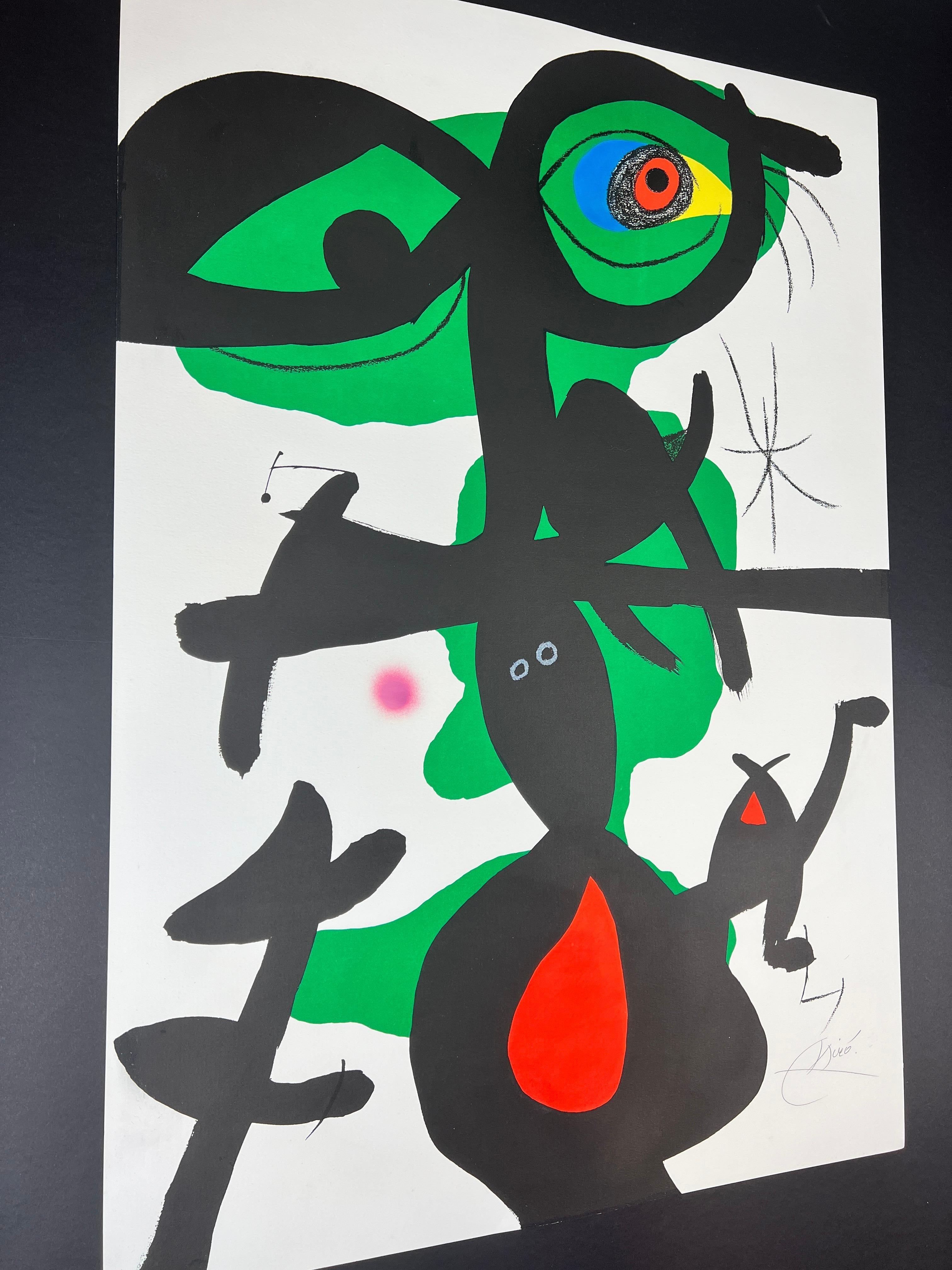 Joan Miró - Joan Miró ( 1893 – 1983 ) – hand-signed Lithograph on ...
