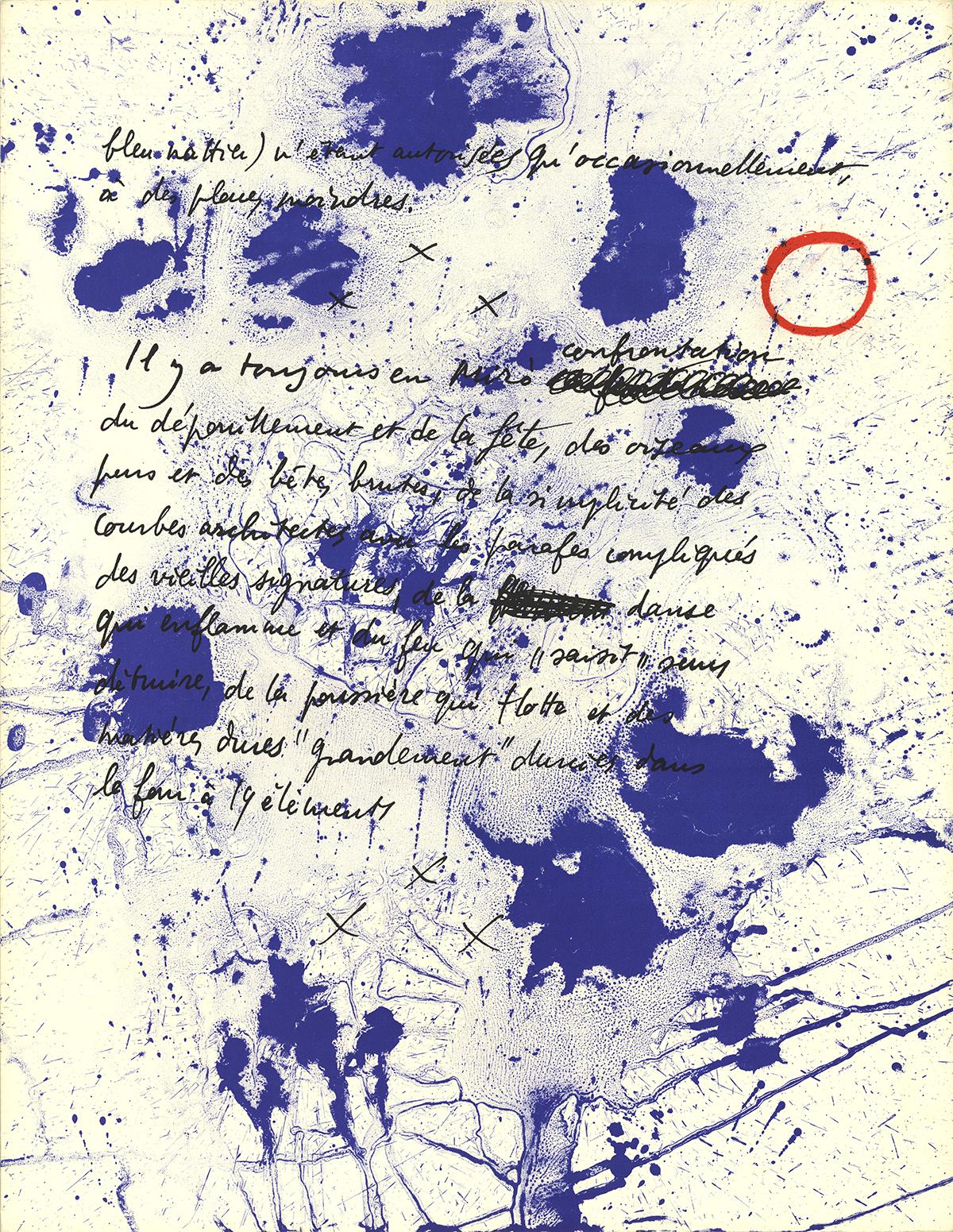 Joan Miró - Joan Miro-Album 19 Original Lithographs Page 6-26" x 20 ...