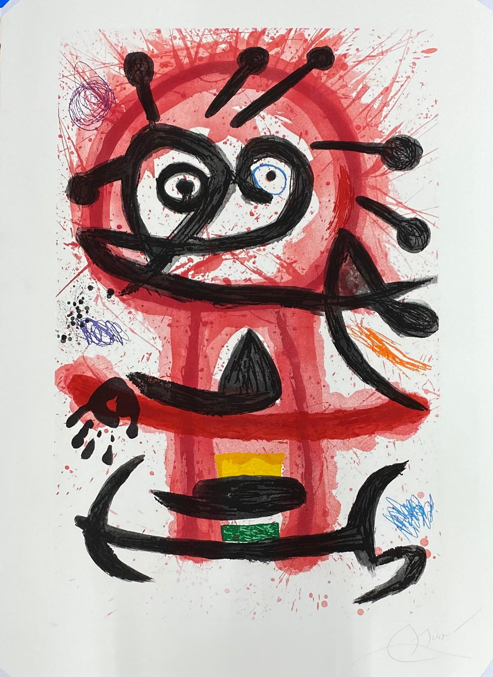 Joan Miró - Joan Miro, "Creole Dancer", original etching and aquatint ...