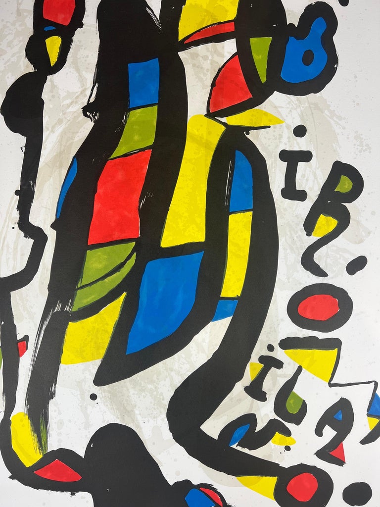 Joan Miró - Joan Miró - Miró Milano - hand-signed Lithograph on Arches ...