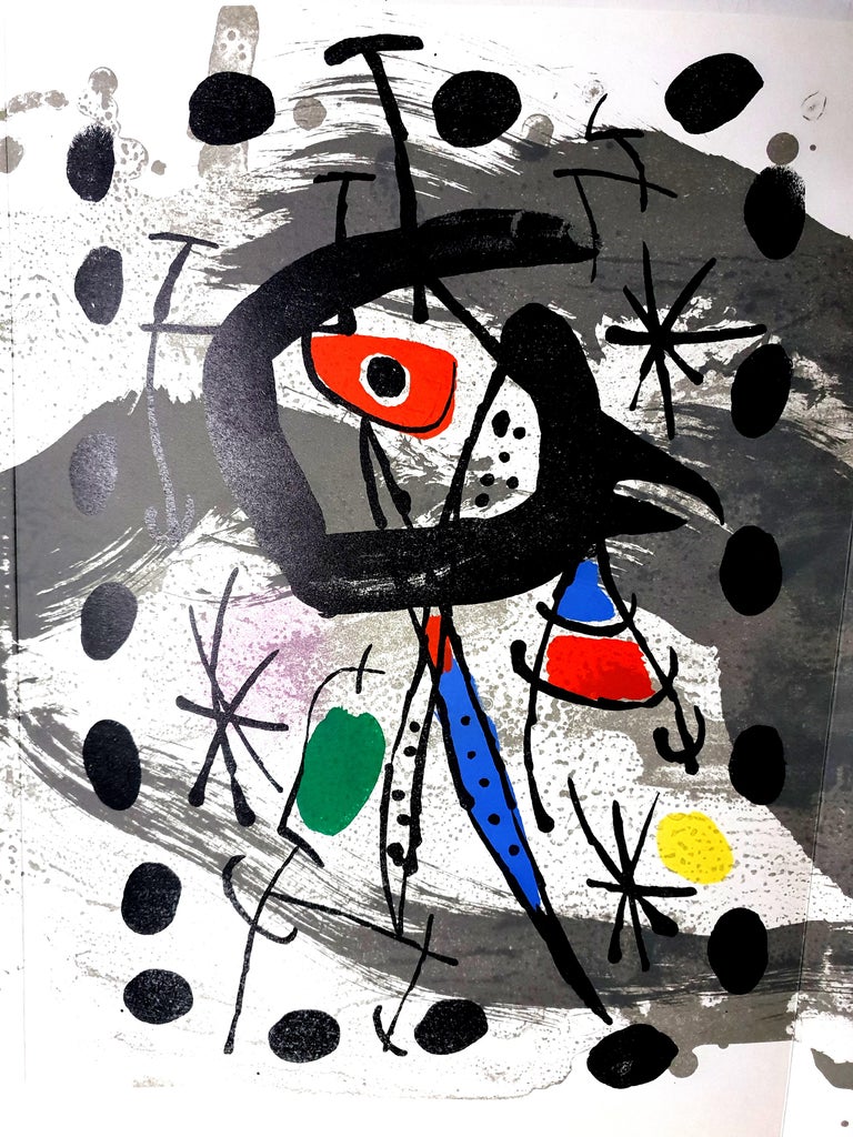 Joan Miró - Joan Miro - Moon Bird, Sun Bird - Original Lithograph For ...