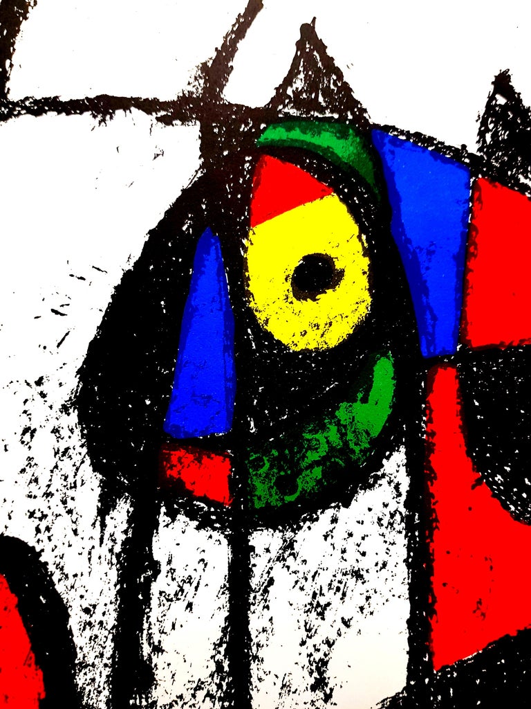 Joan Miró - Joan Miro - Original Abstract Lithograph For Sale at 1stDibs