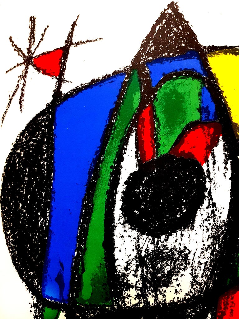 Joan Miró - Joan Miro - Original Abstract Lithograph For Sale at 1stDibs