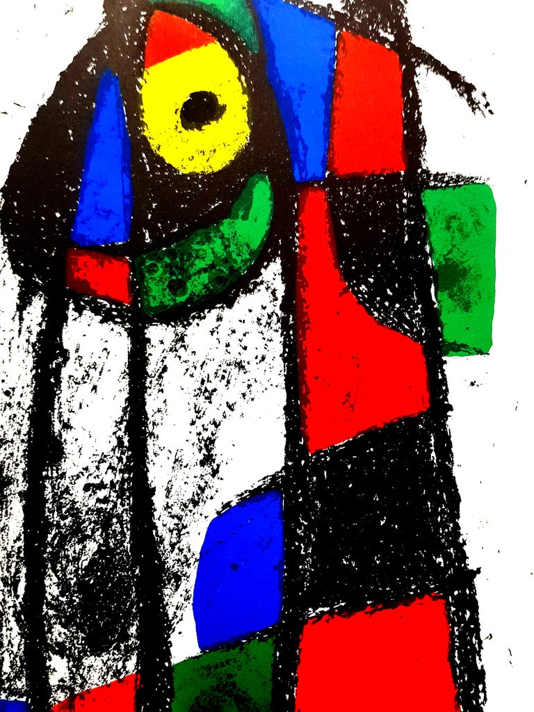 Joan Miró - Joan Miro - Original Abstract Lithograph For Sale at 1stDibs
