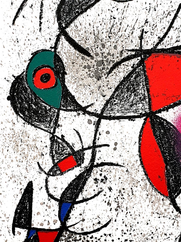 Joan Miró - Joan Miro - Original Abstract Lithograph For Sale at 1stDibs