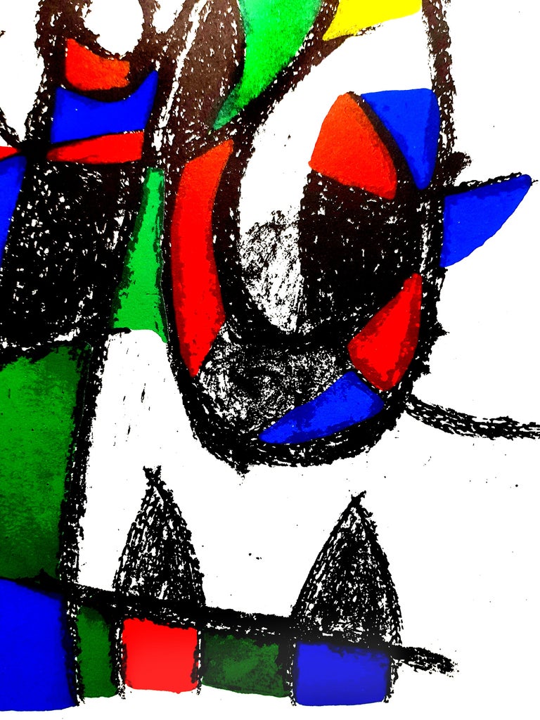 Joan Miró - Joan Miro - Original Abstract Lithograph For Sale at 1stDibs