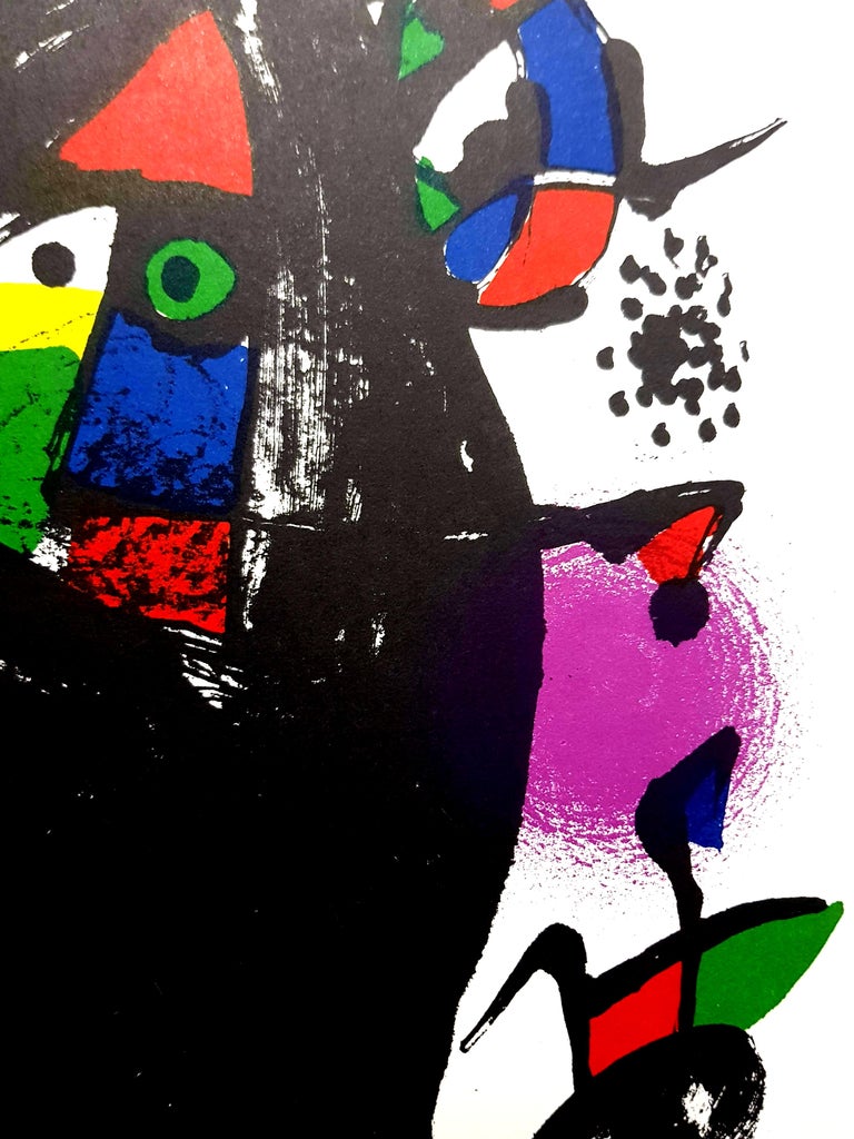Joan Miró - Joan Miro - Original Abstract Lithograph For Sale at 1stDibs