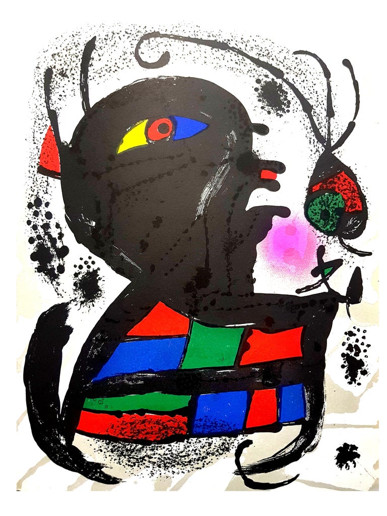 Joan Miró - Joan Miro - Original Abstract Lithograph For Sale at 1stDibs