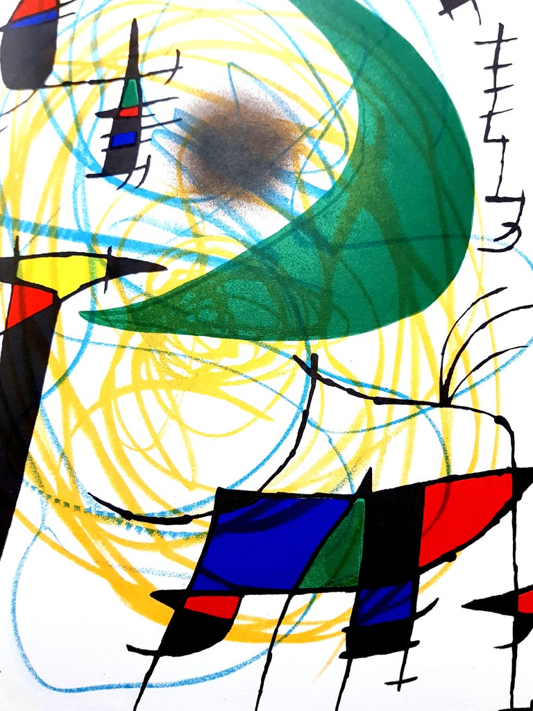 Joan Miró - Joan Miro - Original Abstract Lithograph at 1stDibs