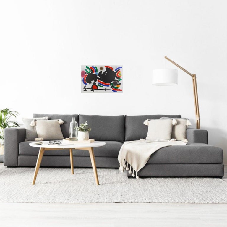 Joan Miró - Joan Miró - "Original Lithography IV" - color lithography ...