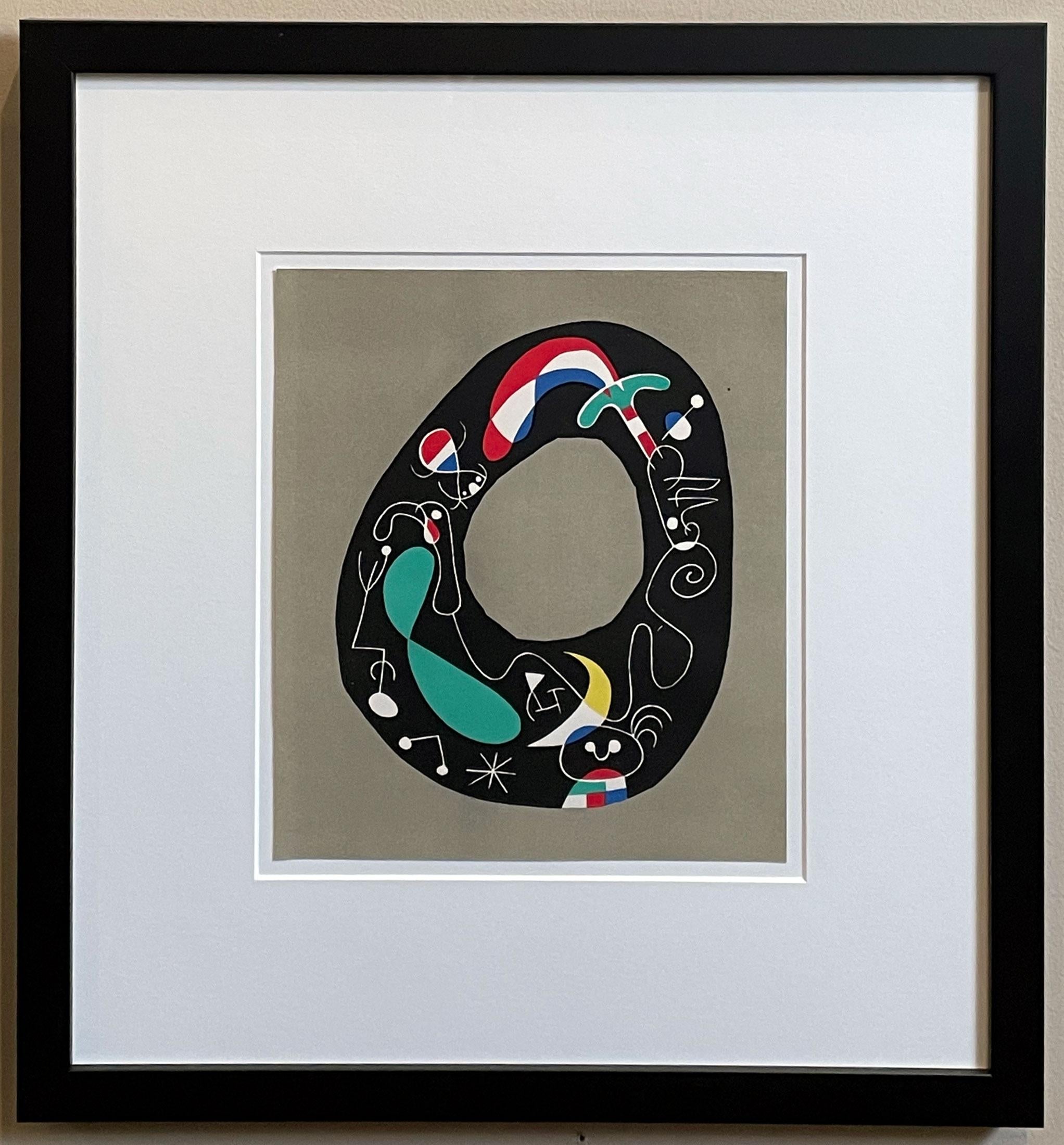 Joan Miró - Joan Miro Color Lithograph Hand Signed and Numbered ...
