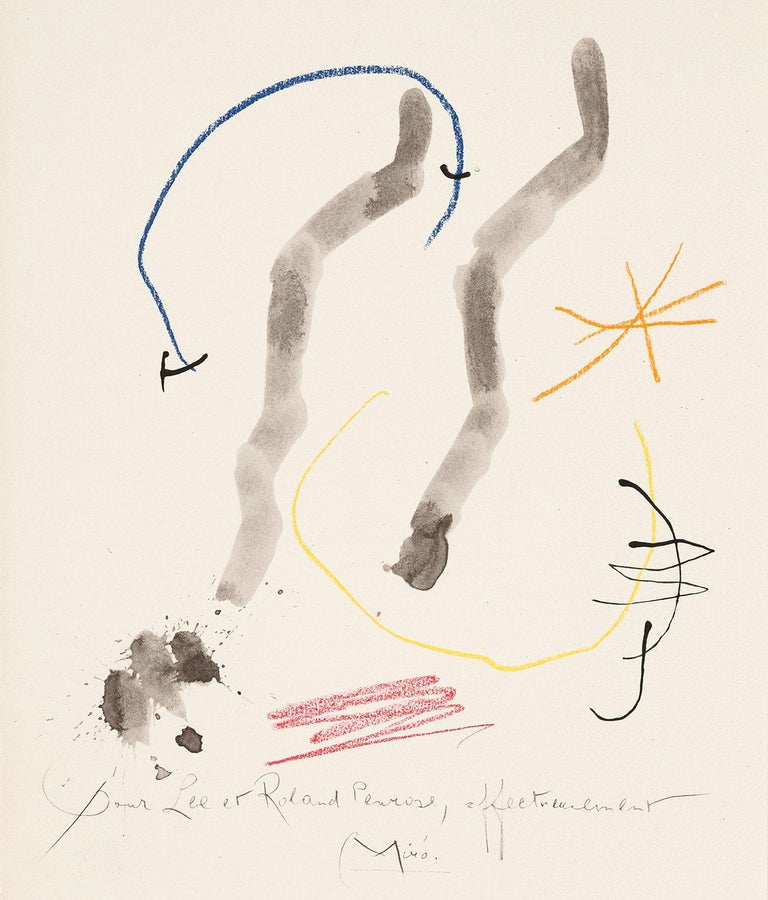 Joan Miró - Joan Míro "Quelques Fleurs #27: PENROSE" at 1stDibs