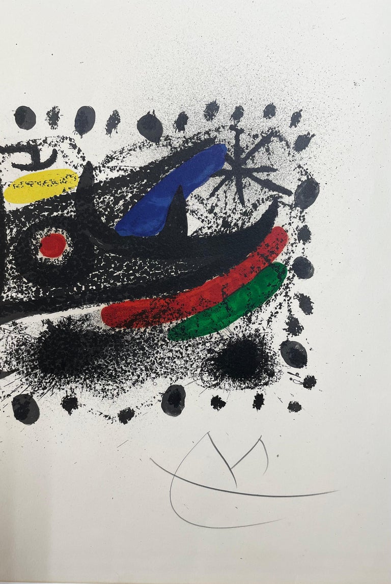 Joan Miró - Joan Miro, "und Katalonien," original lithograph, hand ...
