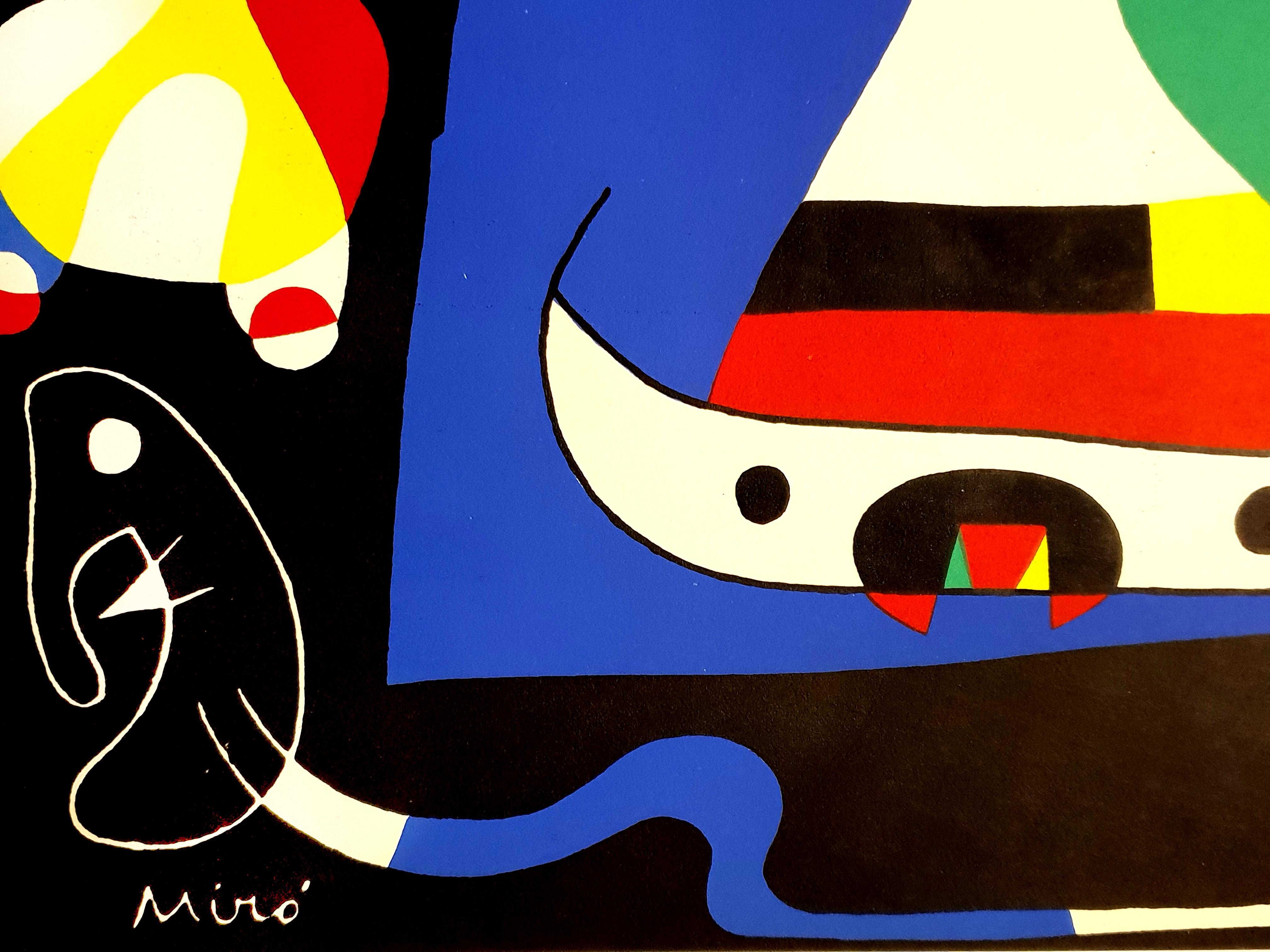 Joan Miró - Joan Miro - Woman with Mirror from DLM For Sale at 1stDibs ...