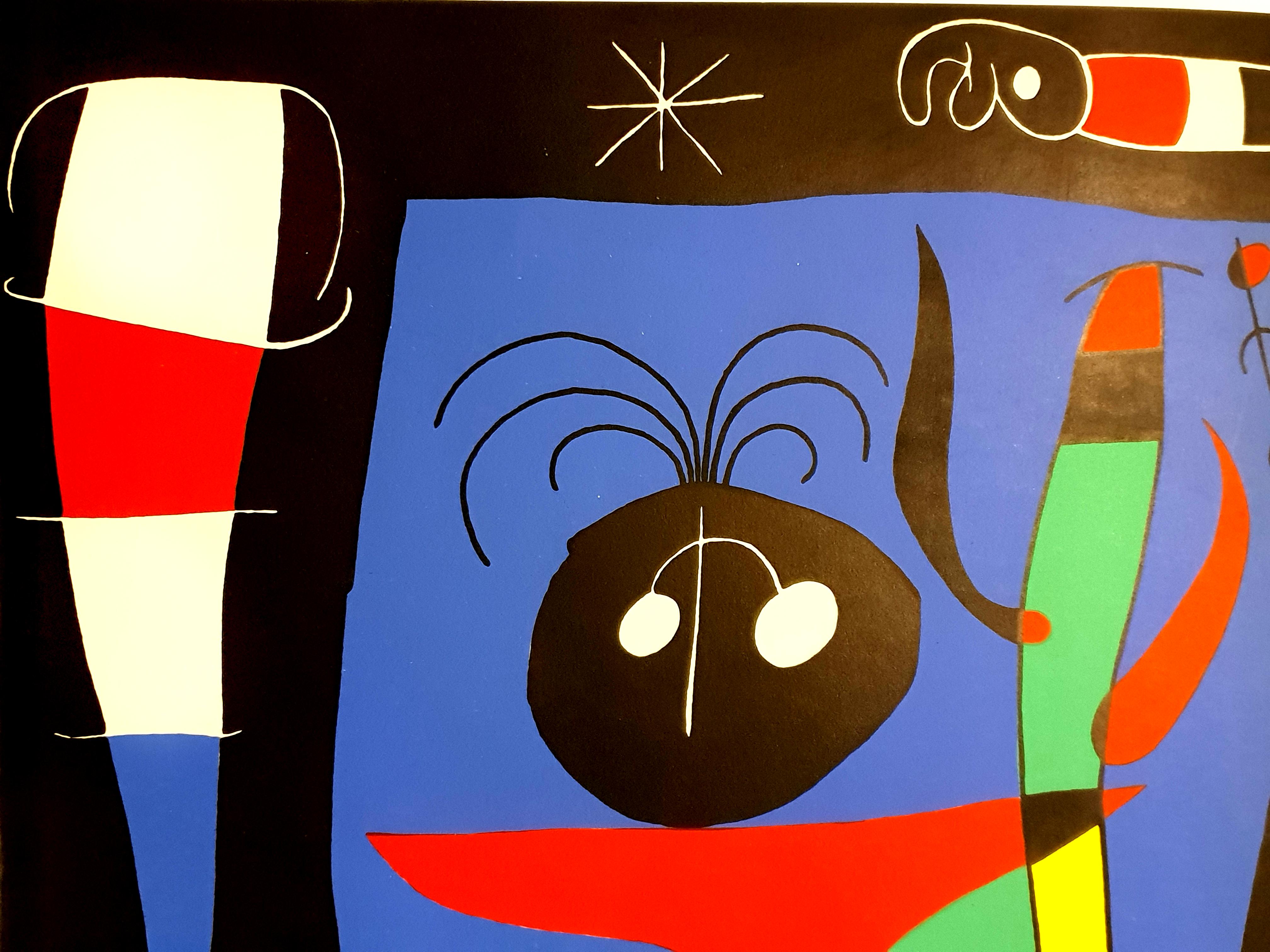 Joan Miró - Joan Miro - Woman with Mirror from DLM For Sale at 1stDibs ...
