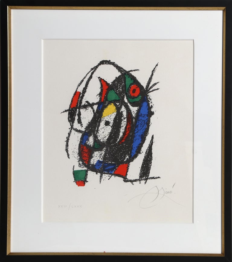 Joan Miró - Lithograph II, Modern Lithograph by Joan Miró at 1stDibs