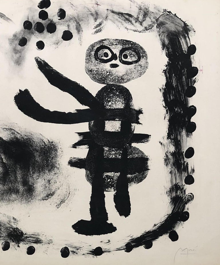 Joan Miró - Little Girl In The Wood - Original Lithograph Handsigned ...