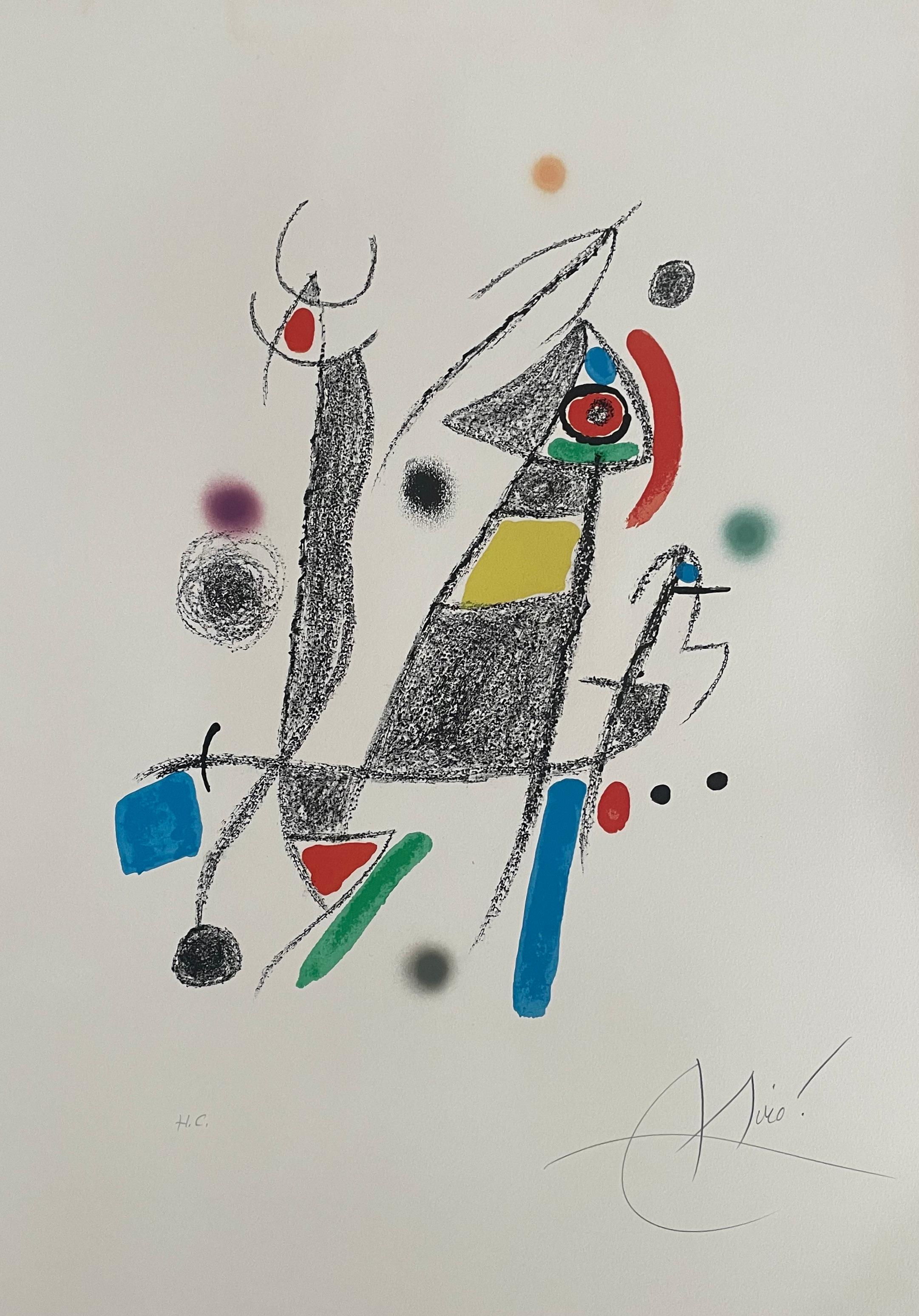 Joan Miró - "Original Lithograph XI" from Miro Lithographs II, Maeght ...