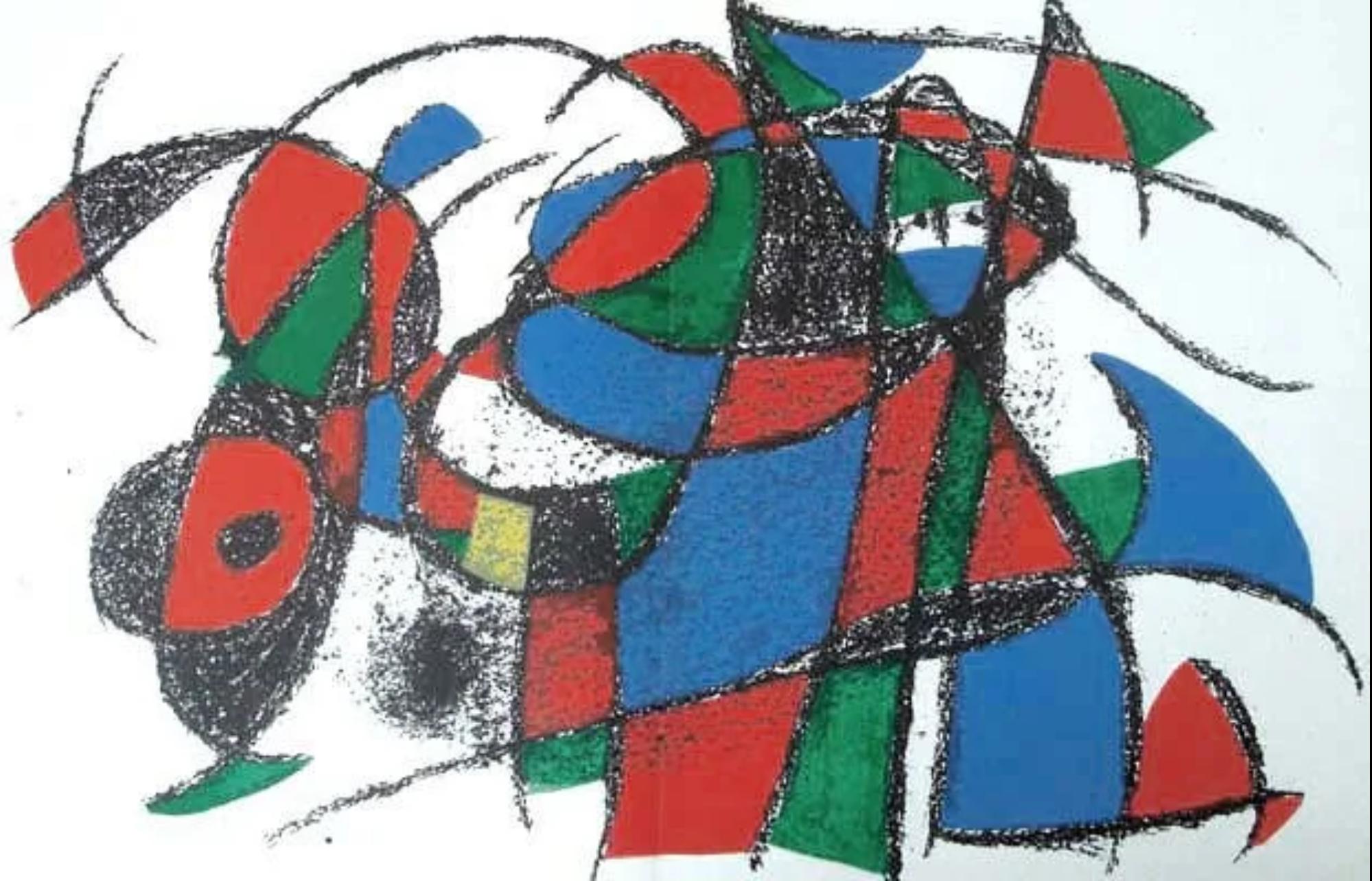 Miro, Composition (Mourlot 1040), 1975 (after) For Sale at 1stDibs