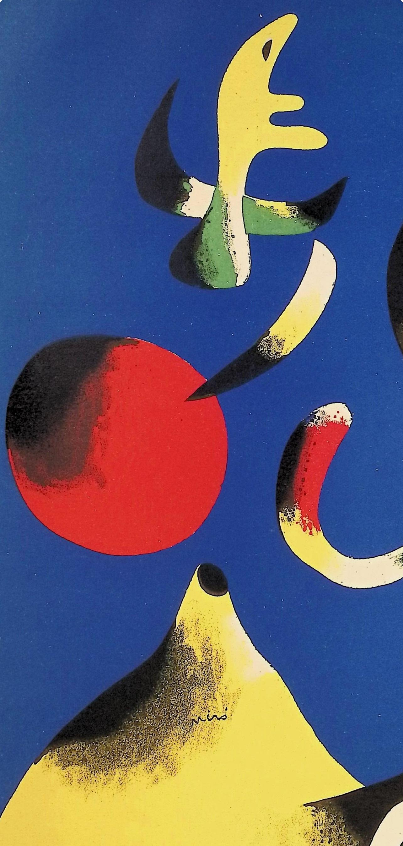 Miró, L’air (Benhoura 395; Dupin 510; Mourlot 604), Verve: Revue (after ...