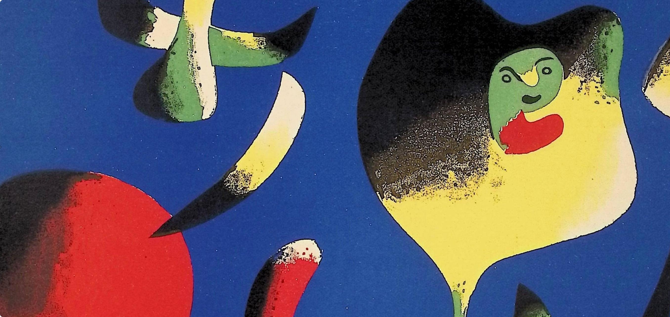 Miró, L’air (Benhoura 395; Dupin 510; Mourlot 604), Verve: Revue (after ...