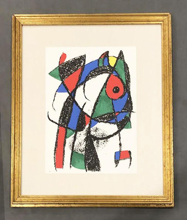 Joan Miró - Plate III, from Miro Lithographe IV For Sale at 1stDibs