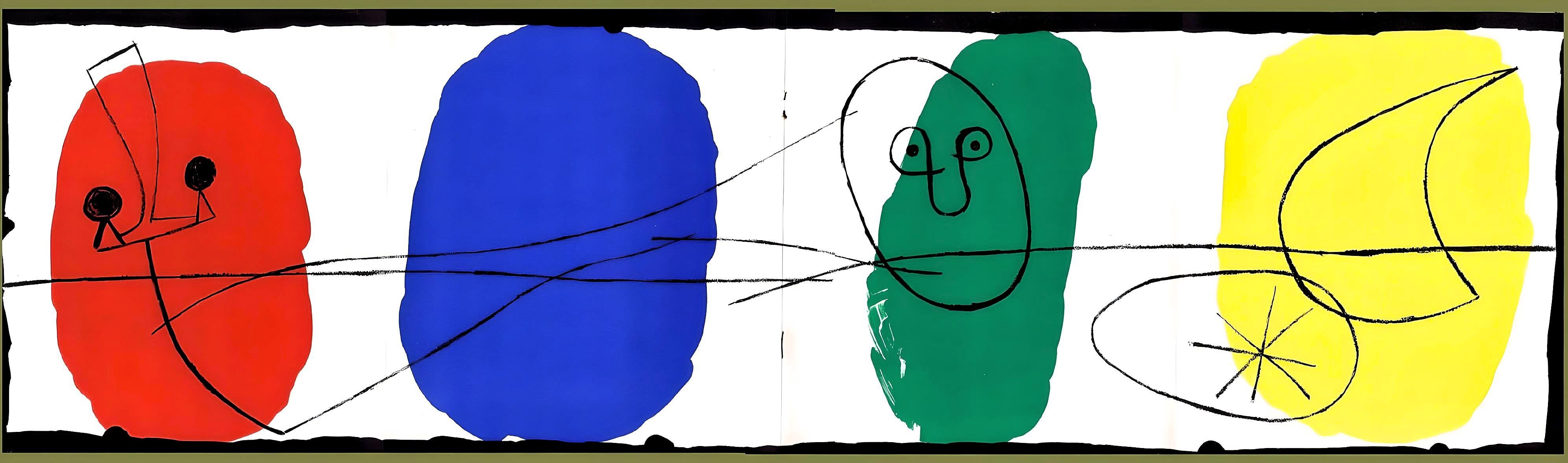 Miro, The Birds (Mourlot 240) (after) For Sale at 1stDibs