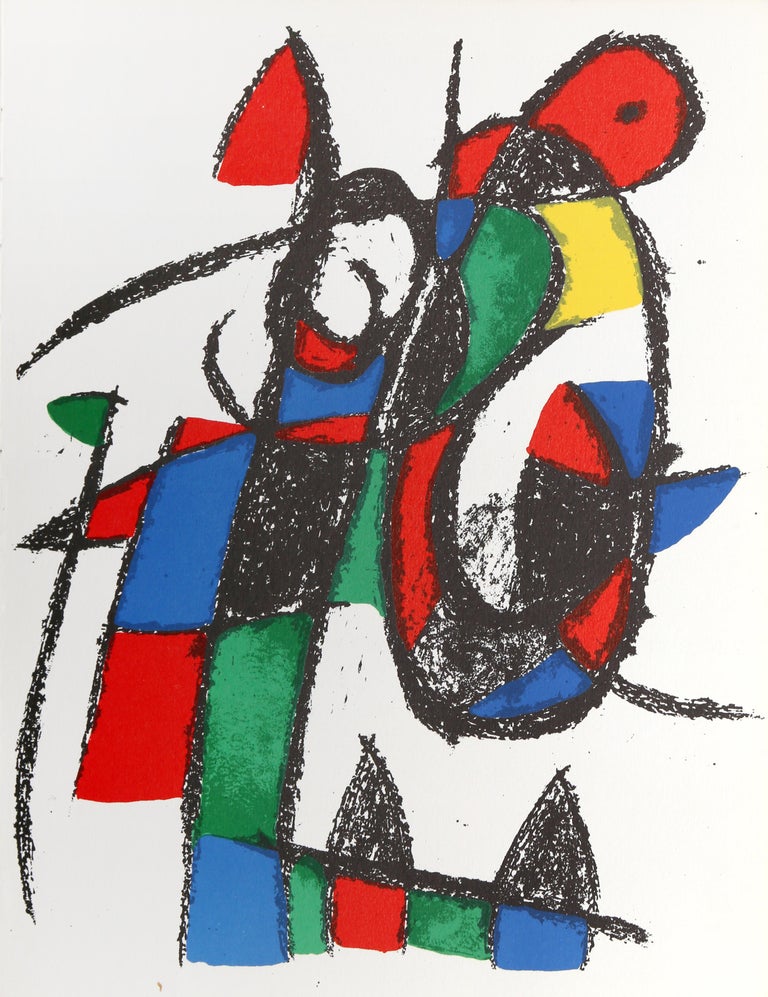 Joan Miró - Modern Abstract Lithograph by Joan Miró For Sale at 1stDibs