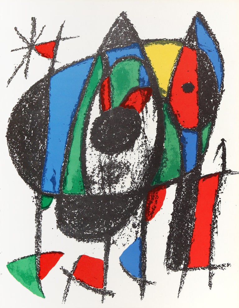 Joan Miró - Modern Abstract Lithograph by Joan Miró For Sale at 1stDibs