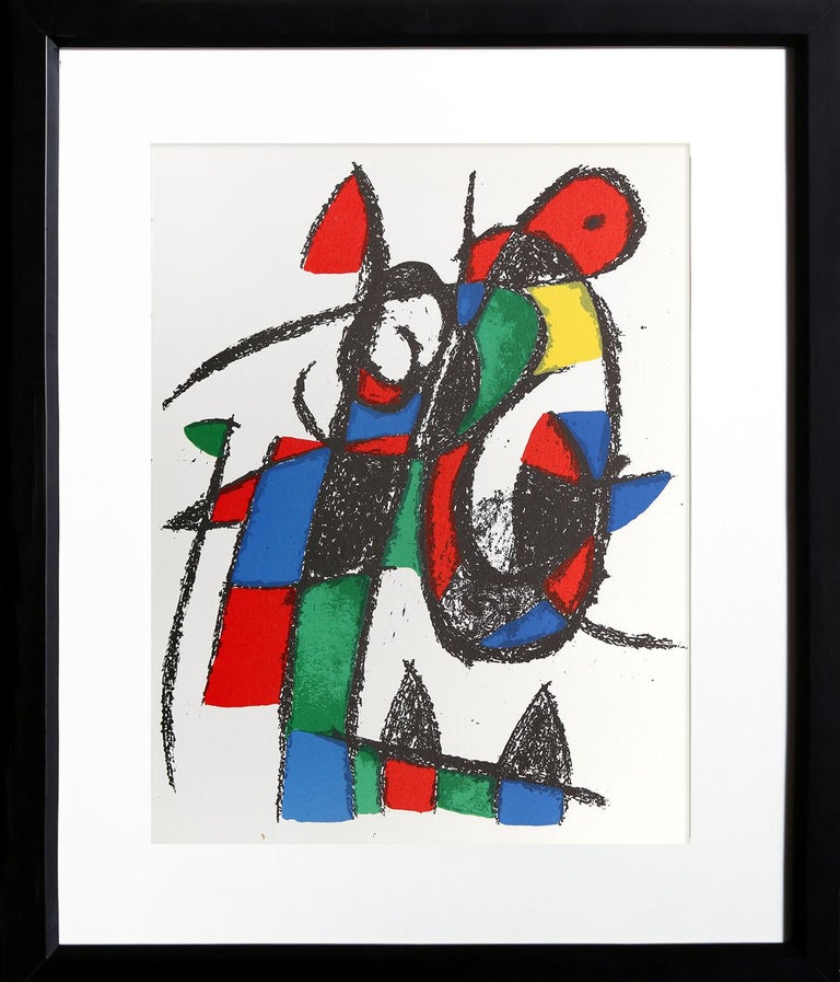 Joan Miró - Modern Abstract Lithograph by Joan Miró For Sale at 1stDibs