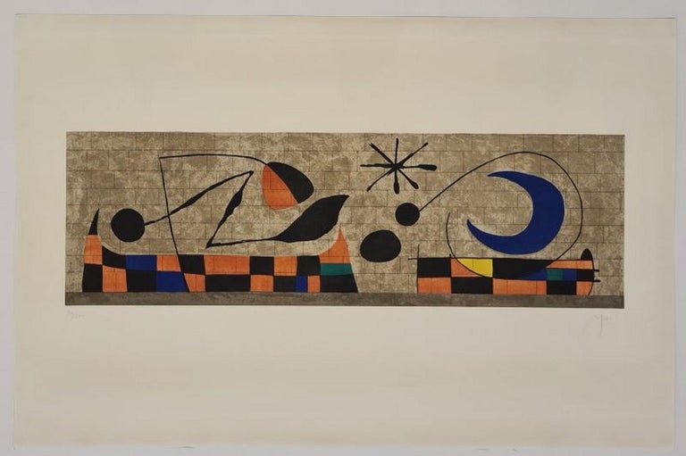 Joan Miró - Moon Wall For Sale at 1stDibs