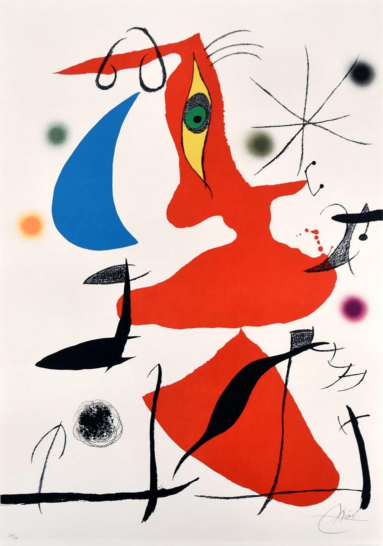 Joan Miró - Oda a Joan Miró, 1973 at 1stDibs