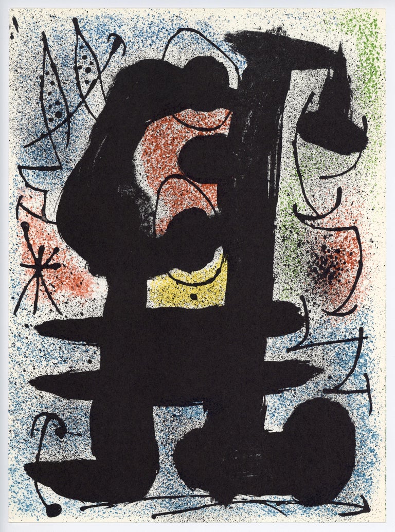 Joan Miró - original lithograph For Sale at 1stDibs