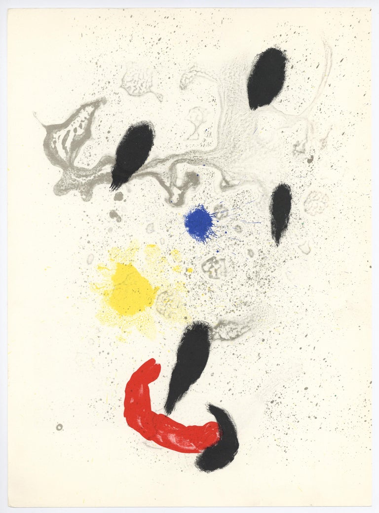 Joan Miró - original lithograph For Sale at 1stDibs