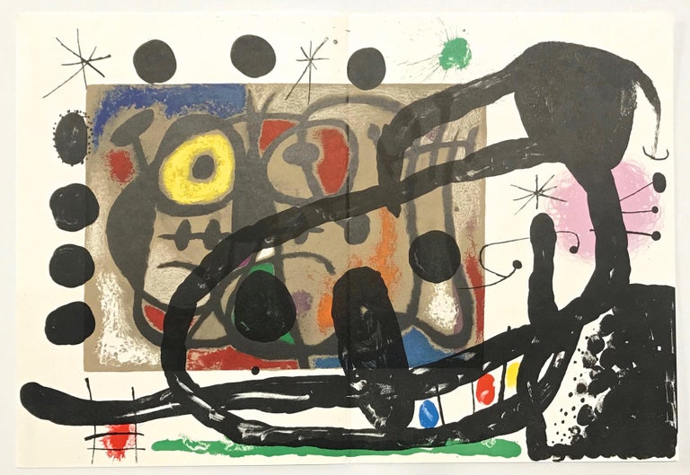Joan Miró - original lithograph For Sale at 1stDibs