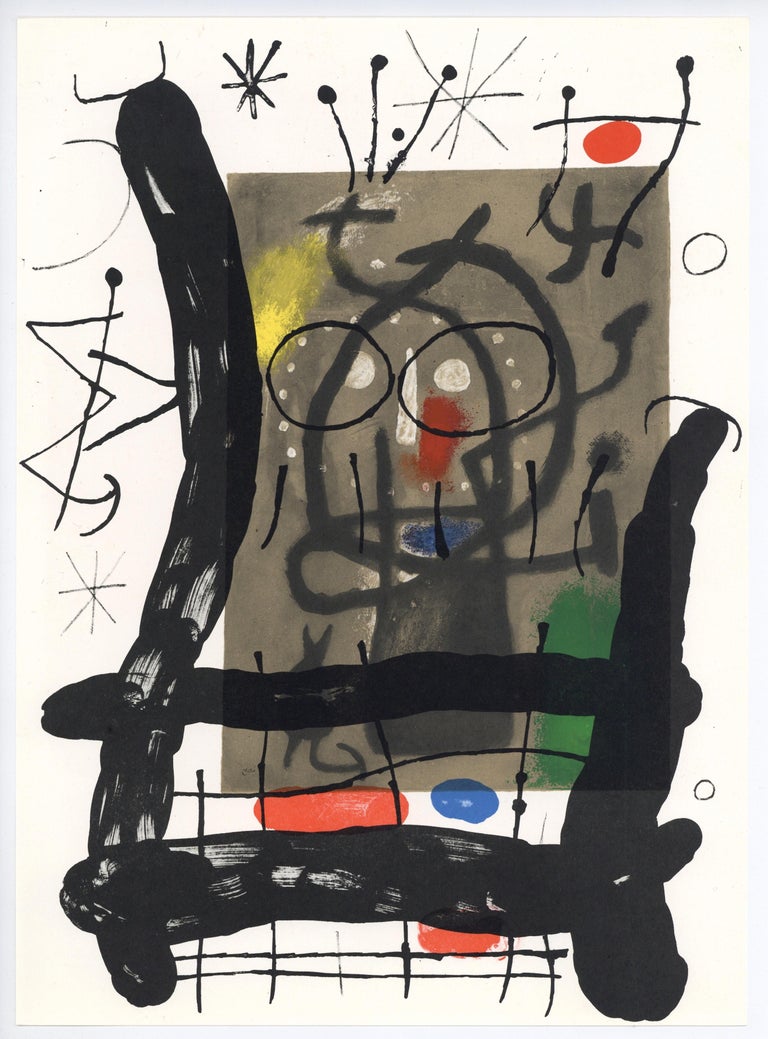 Joan Miró - original lithograph For Sale at 1stDibs