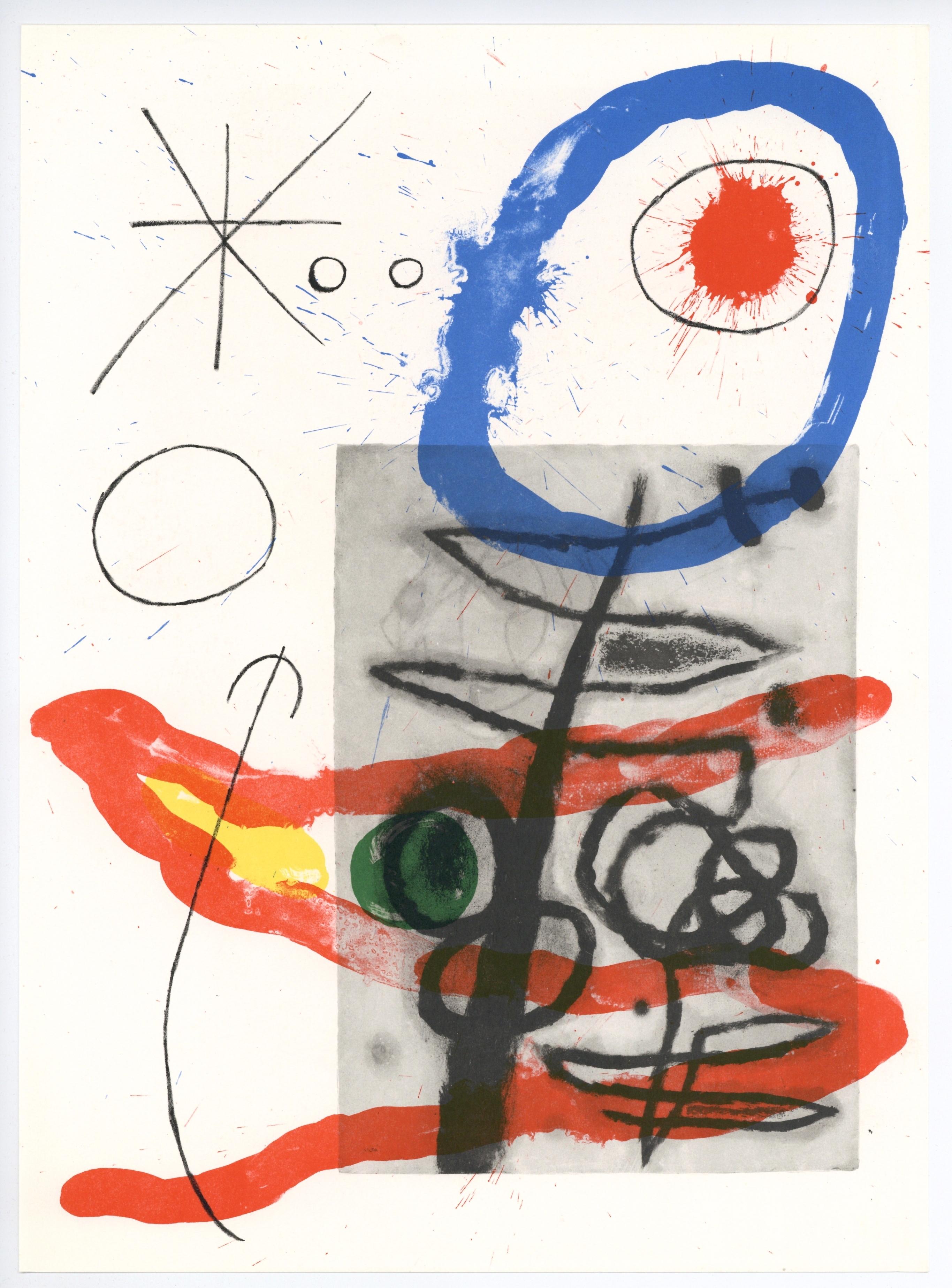 Joan Miró - original lithograph For Sale at 1stDibs