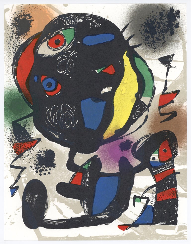 Joan Miró - original lithograph For Sale at 1stDibs