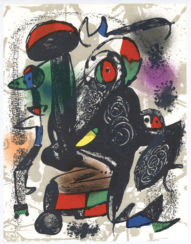 Joan Miró - original lithograph For Sale at 1stDibs