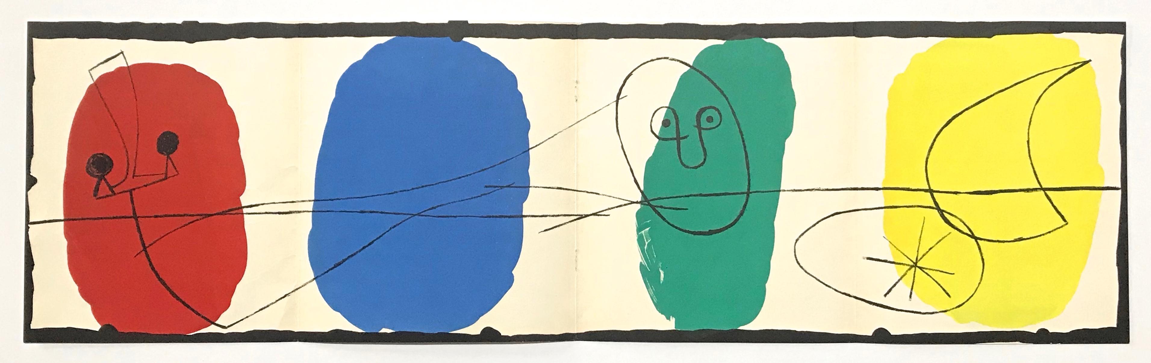 Joan Miró - original lithograph For Sale at 1stDibs