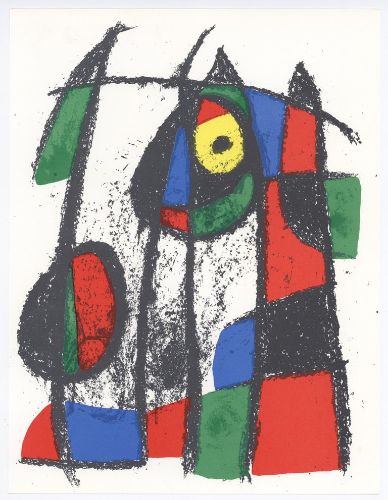 Joan Miró - original lithograph For Sale at 1stDibs