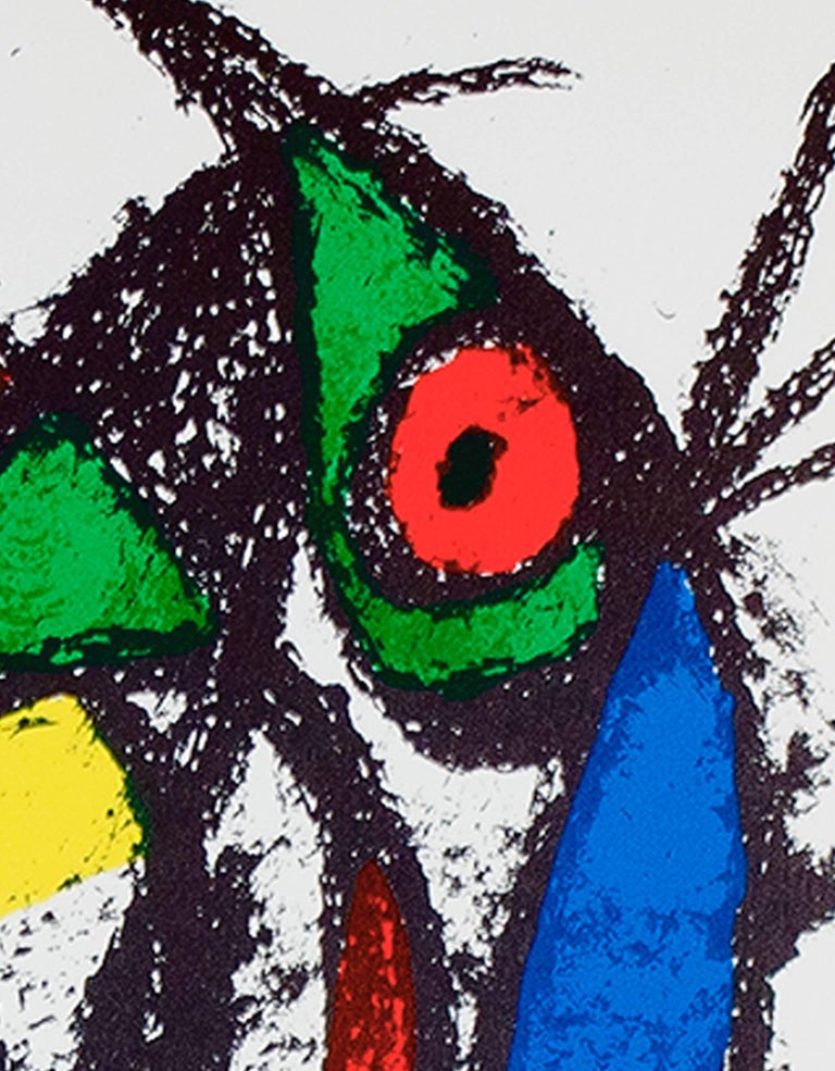 Joan Miró - Original Lithograph IV, from Miro Lithographs II, Maeght ...