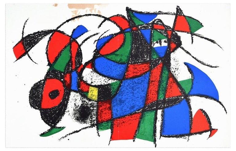 Joan Miró - Mirò Lithograph II, no. IV - Lithograph by J. Mirò - 1974 ...